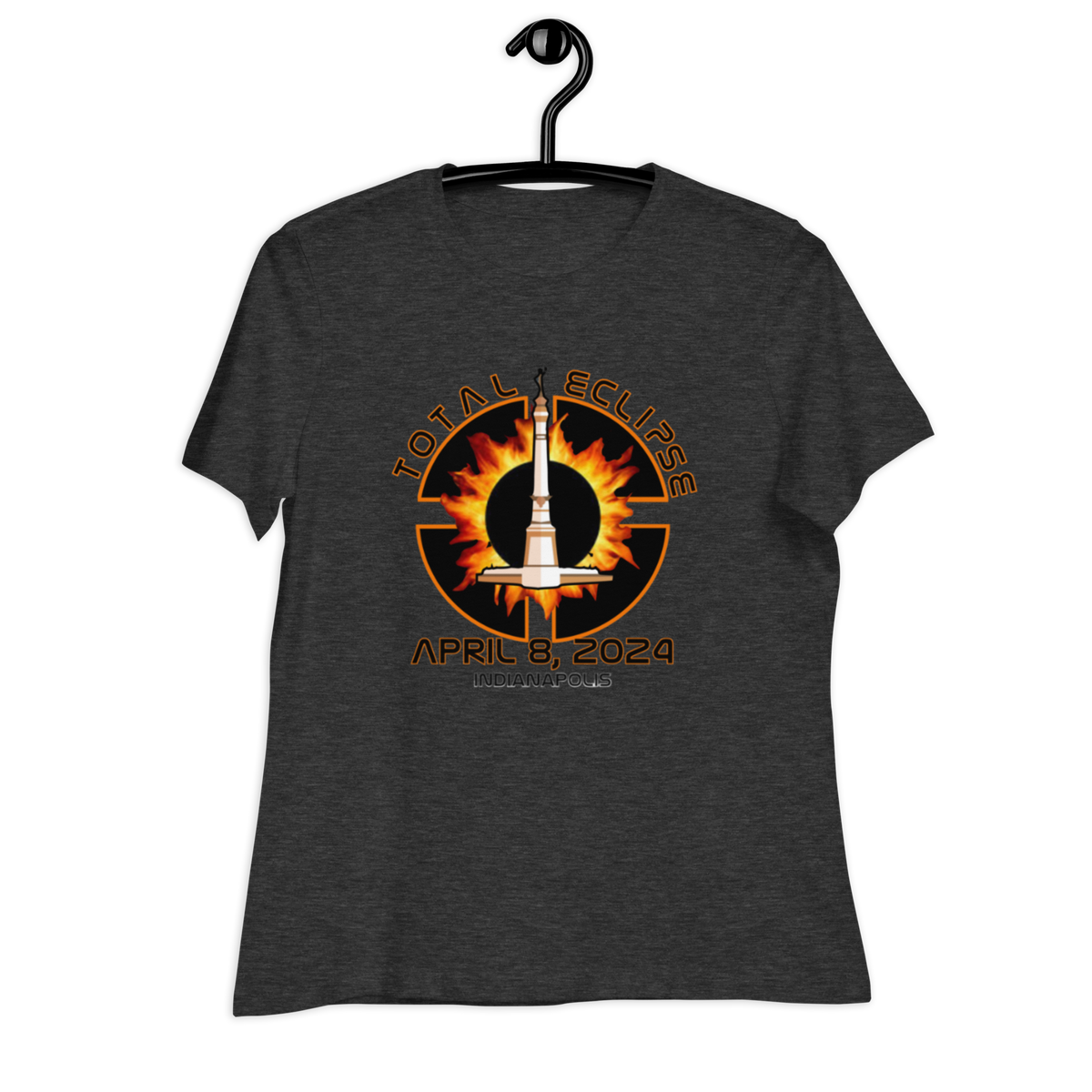 Total Eclipse Indianapolis 2024 Women's Relaxed T-Shirt – Swagable Store
